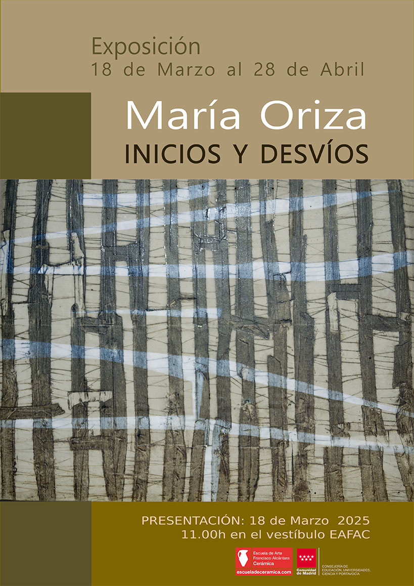 EXPOSICIÓN MARÍA ORIZA, DESVÍOS Y DEVANEOS | Días Europeos de la Artesanía